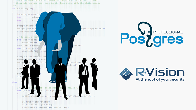 R-Vision и Postgres Professional заключили соглашение о технологическом сотрудничестве ...